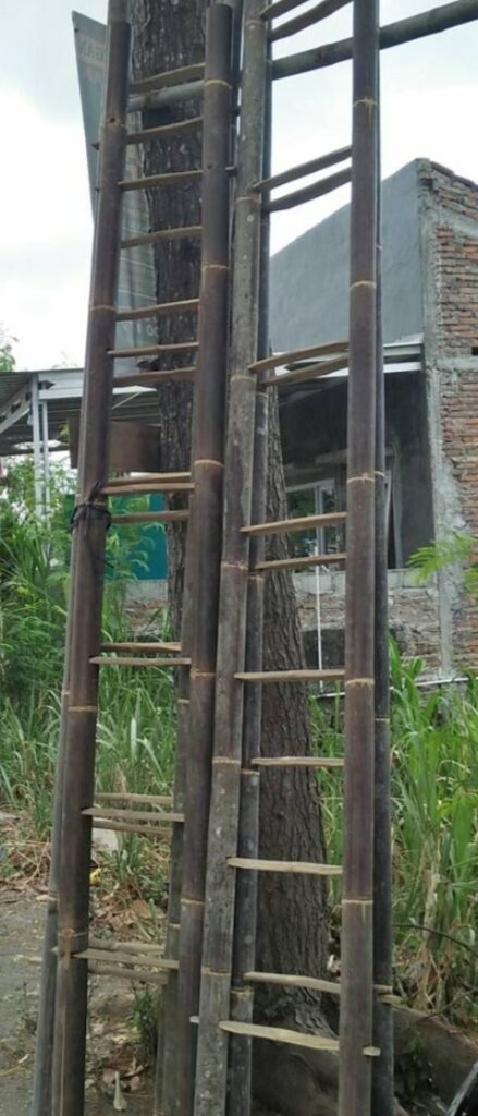 Jual tangga bambu | kerajinan bambu termurah Purwokerto – Dlingo Family